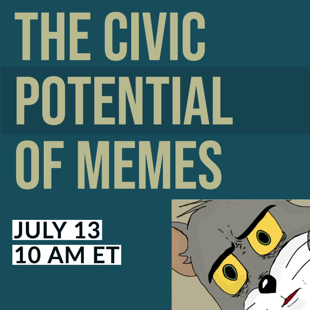 The Civic Potential of Memes | Media Education Lab